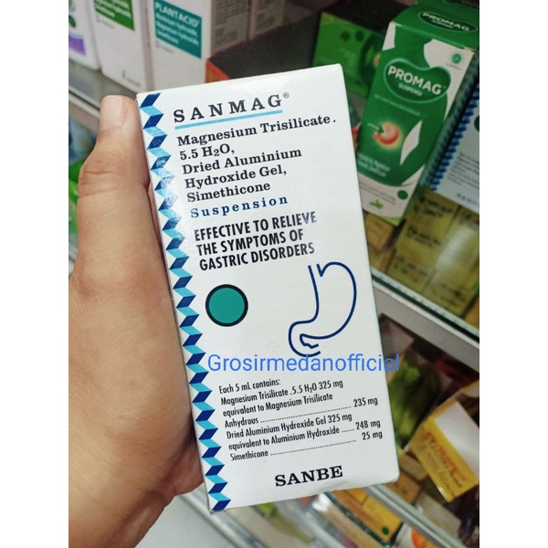 Jual SANMAG SYRUP - SIRUP OBAT MAAG | Shopee Indonesia