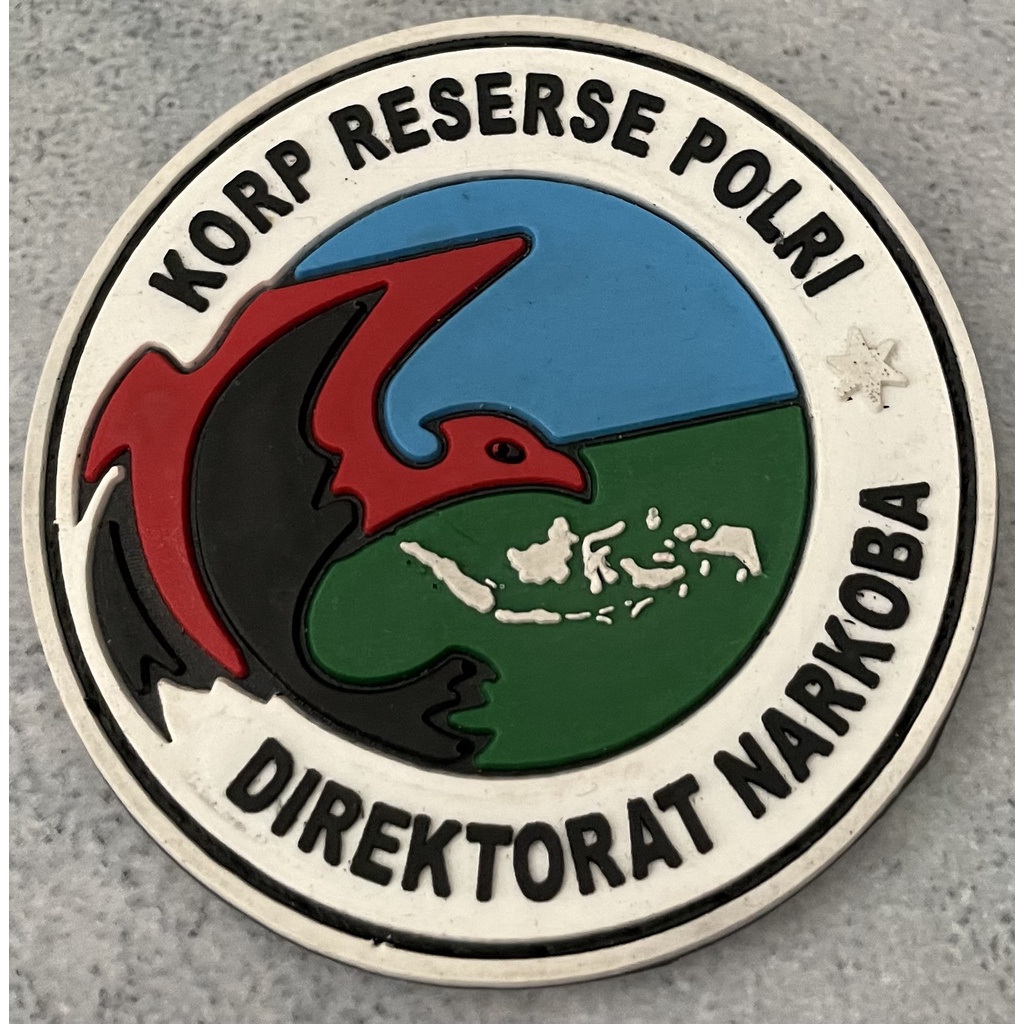 Jual Patch Korps Reserse Polis* (Bulat) - Patch Velcro Serse Police ...