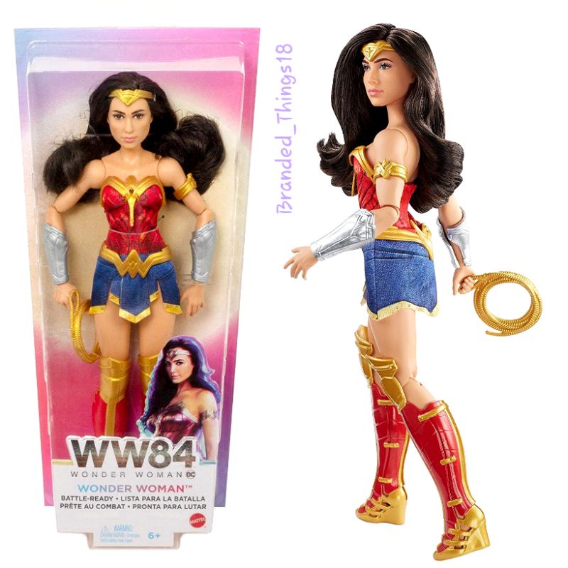 Jual Mattel WW84 Wonder Woman Battle Ready Doll Original Barbie WW 84 ...