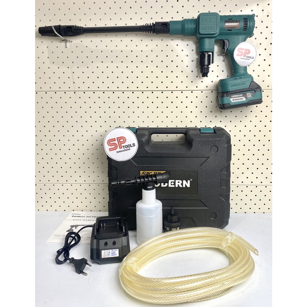 Jual JET CLEANER CORDLESS BATERAI 20V 4A BRUSHLESS MODERN M70 M-70 M 70 ...