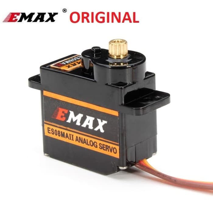 Jual EMAX ES08MA II Mini Metal Gear Analog Servo | Shopee Indonesia