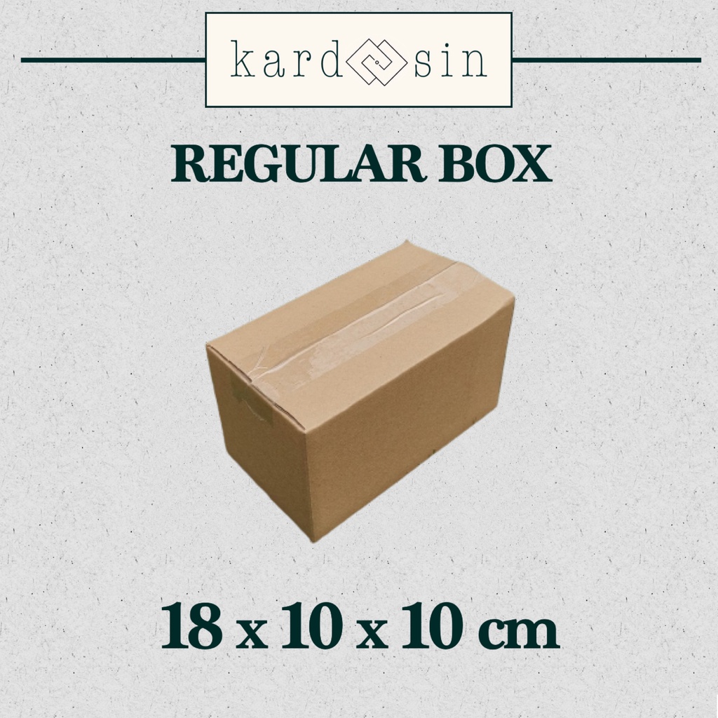 Jual [REGULAR BOX] KARDUS PACKING PIZZA BOX COKLAT PACKAGING POLOS ...