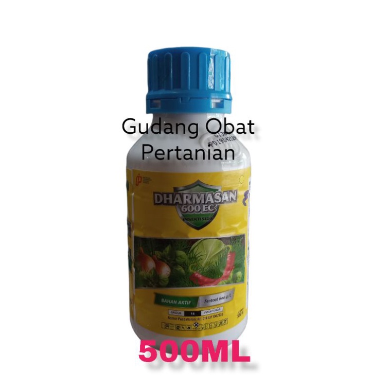 Jual DHARMASAN 600 EC Kemasan 500ml Insektisida Basmi Ulat, Walang ...
