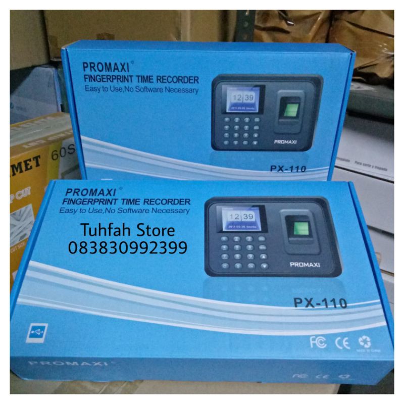 Jual Finger Print PROMAXI PX-110 Mesin Absensi Sidik Jari Karyawan ...