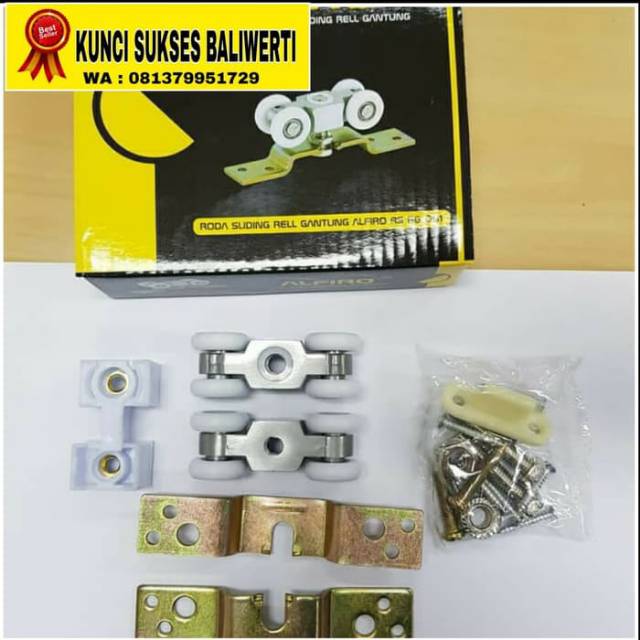Jual Roda sliding/roda husky original 100% / roda pintu geser 80kg ...