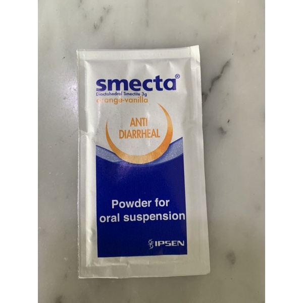 Jual EXP12/25 Smecta sachet 1 pcs dioctahedral smectite anti diarrheal ...