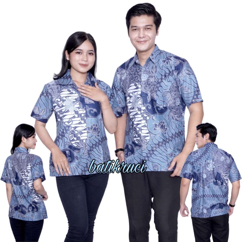 Jual Couple batik modern trend masa kini ada size S-M-L-XL-XXL-3L-4L-5L ...