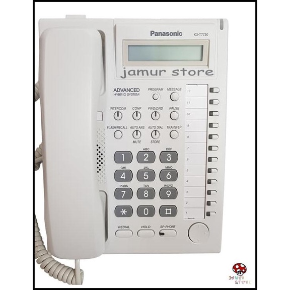 Jual Telepon Meja Kantor / Telepon Digital Phone Panasonic Kx-T7730 ...