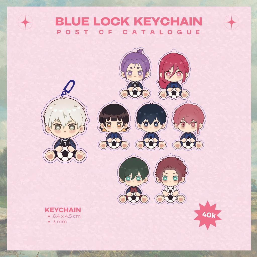 Jual Blue Lock Keychain and Sticker | Shopee Indonesia