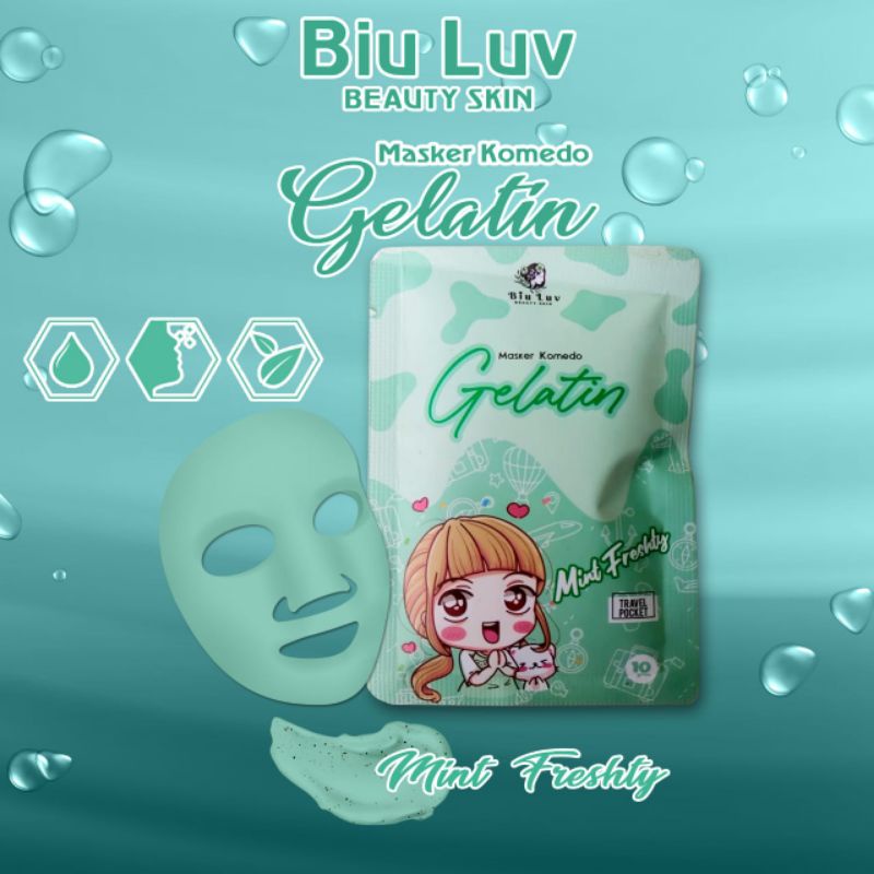 Jual Masker Gelatin dg Varian rasa ( BELI 9 GRATIS 1 ) | Shopee Indonesia