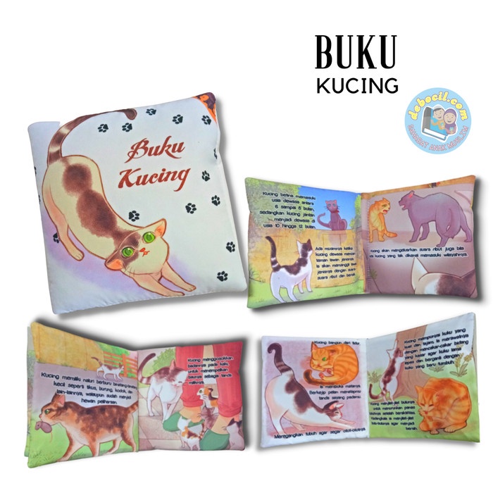 Jual Promo Buku Kain Soft Book Mainan Edukasi Story Telling Hewan ...