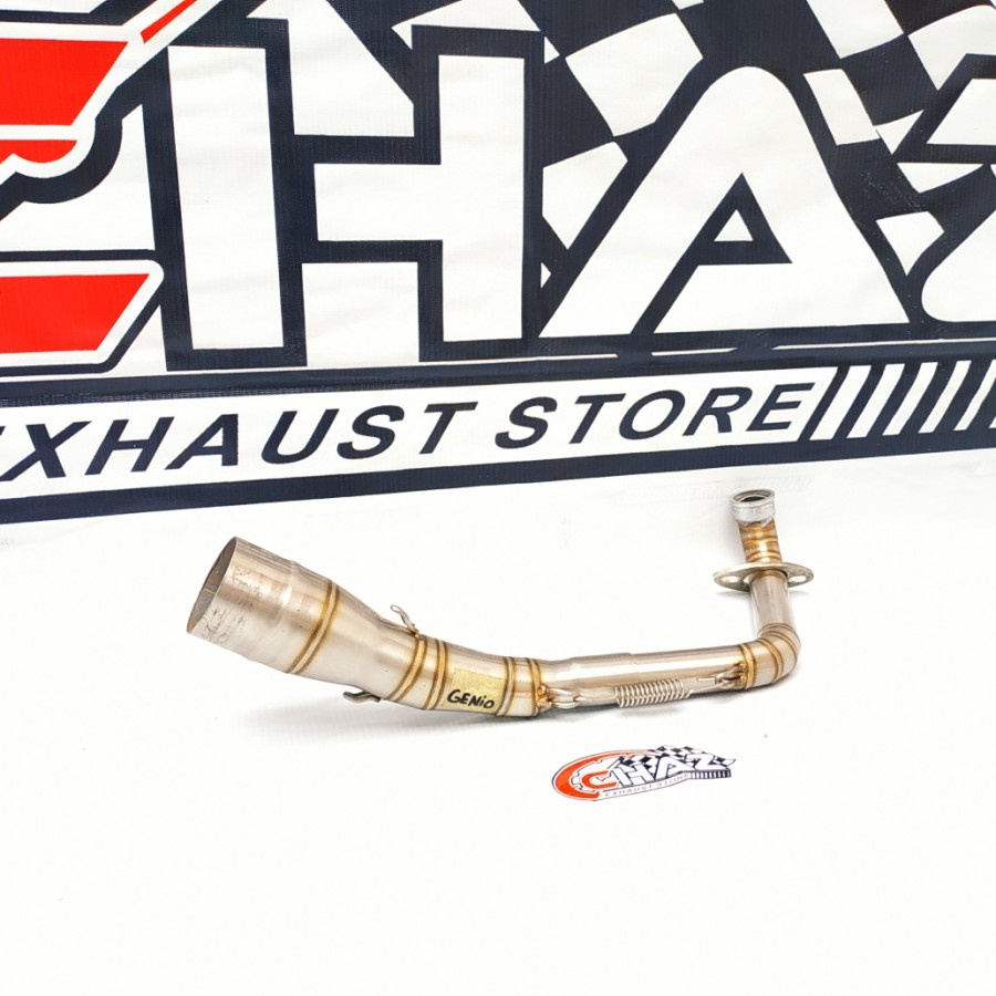 Jual Leher Knalpot Motor Racing Honda GENIO Full Stainless Model ...