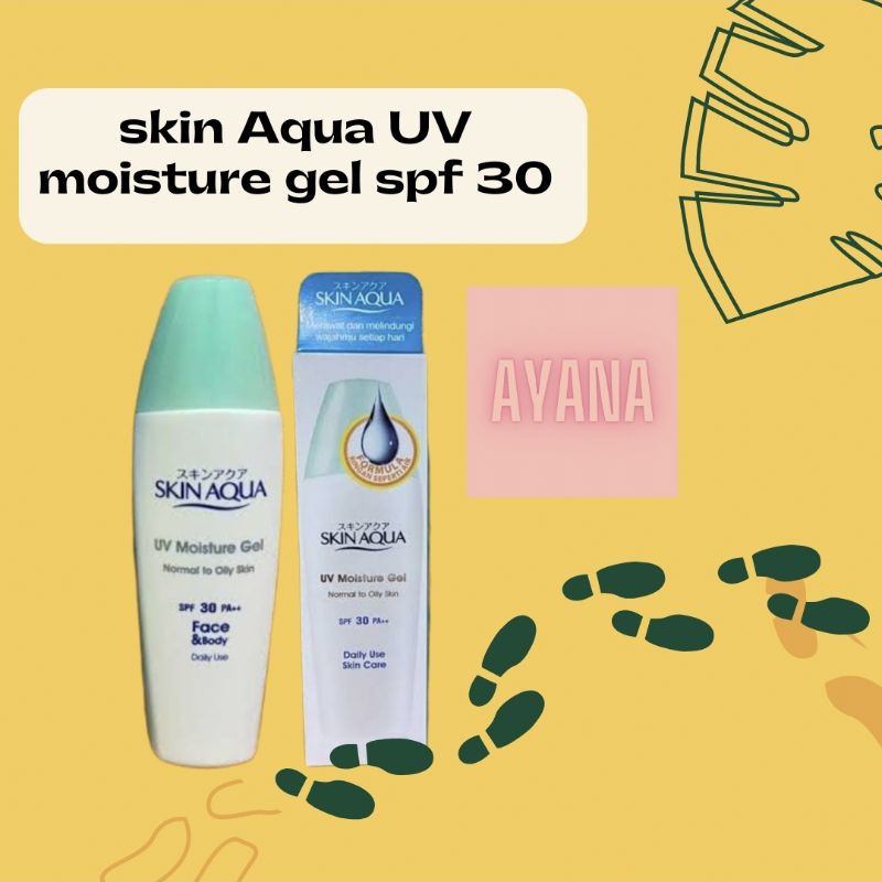 Jual sunscreen skin aqua spf 30 UV moisture gel | Shopee Indonesia