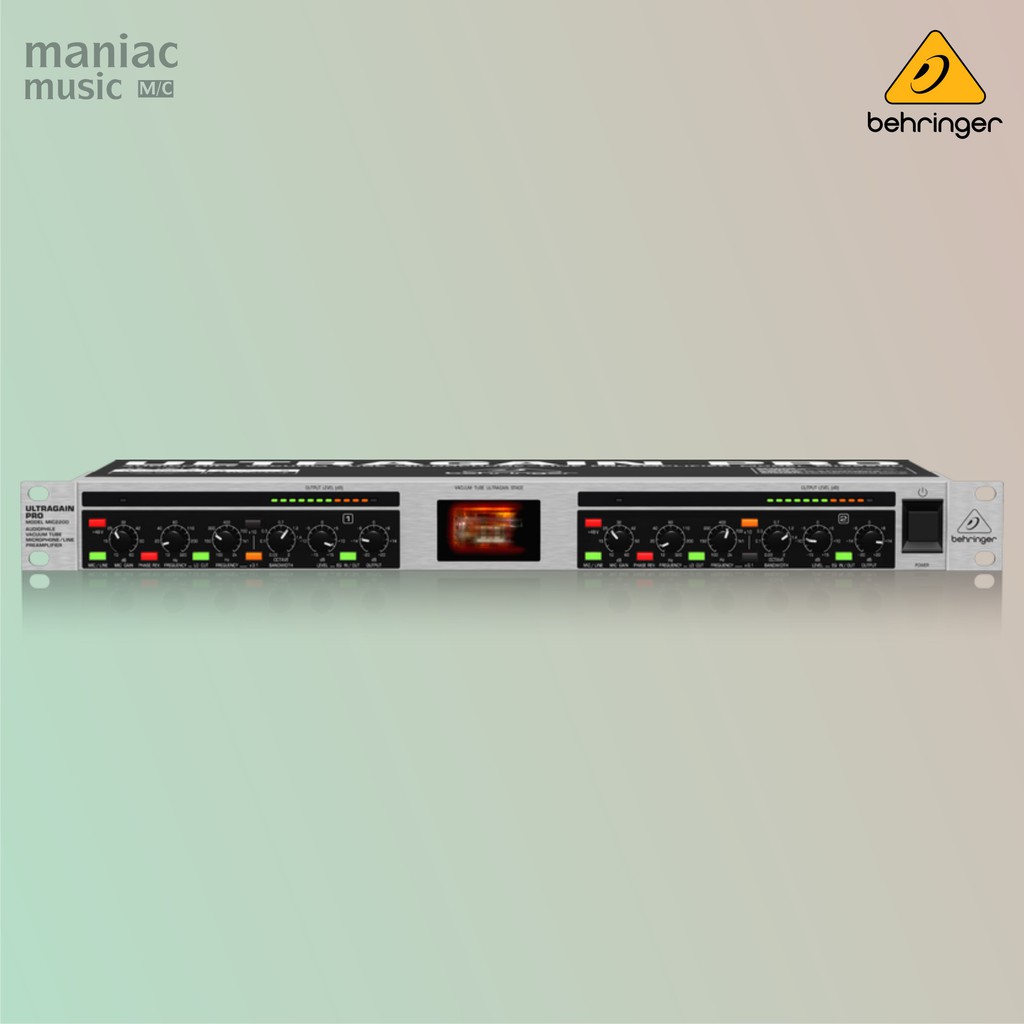 Jual Behringer MIC2200 V2 - Audiophile Tube Preamplifier, Phantom Power ...