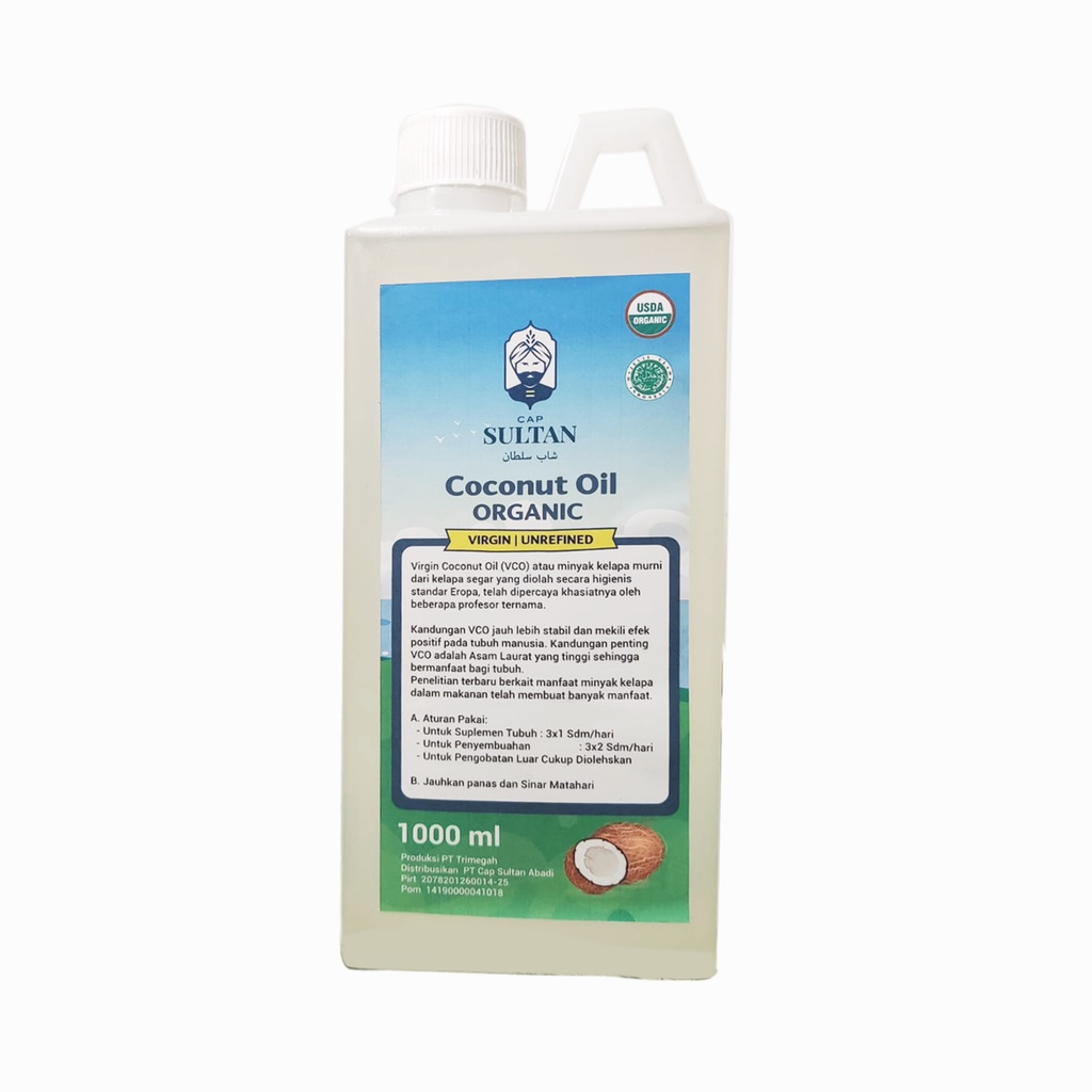 Jual VCO Virgin Coconut Oil 1 Liter/1000 mL Food Grade Cold-Pressed ...