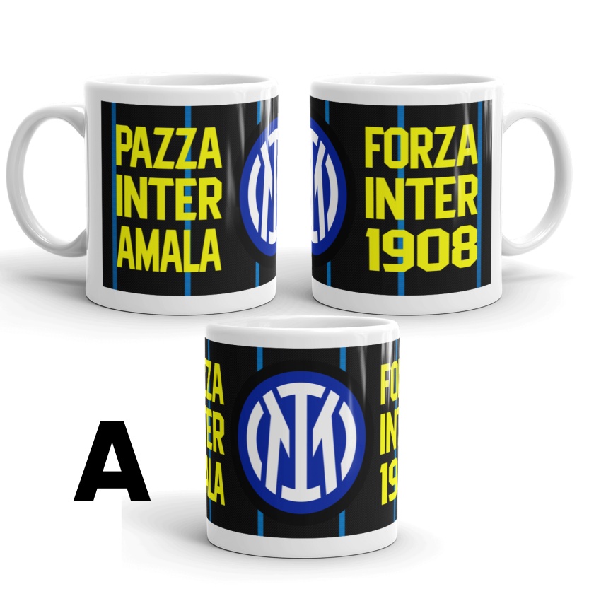 Jual Mug Intermilan Gelas Inter Cetak Mug Custom Kado Gift Hadiah ...