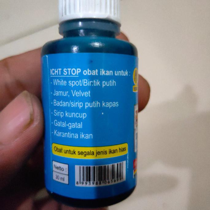 Jual MURAH ICHT STOP/OBAT IKAN HIAS/30 ML | Shopee Indonesia