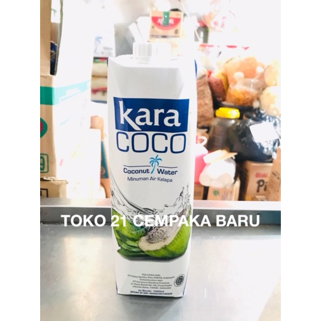Jual Kara Coco Coconut Water 1000 ml | Kara Minuman Air Kelapa 1 Liter ...