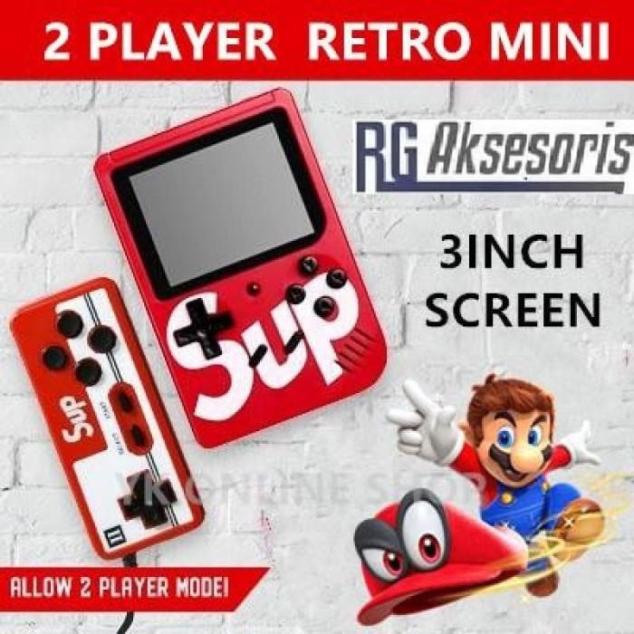 Jual Gameboy 2 Player Retro Mini 400 in 1 SUP / Game Box Portable Game ...