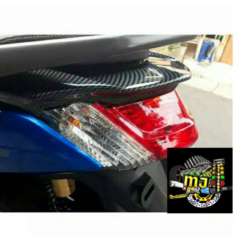 Jual Ducktail Nmax Old Karbon Sirip Lampu Stop Nmax Old Cover Topi ...