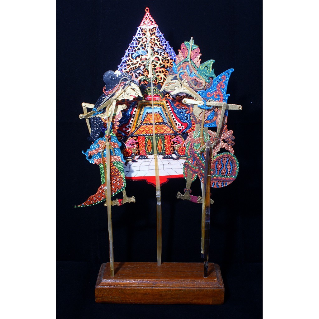 Jual Wayang Kulit Rama, Shinta & Gunungan ukuran mini | Shopee Indonesia