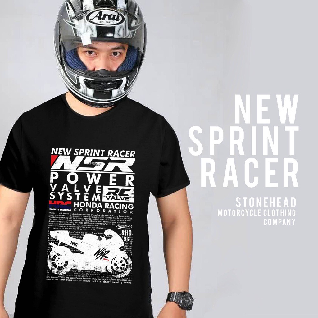 Jual TSHIRT NEW SPRINT RACER LIMITED EDITION / KAOS PRIA HONDA NSR ...