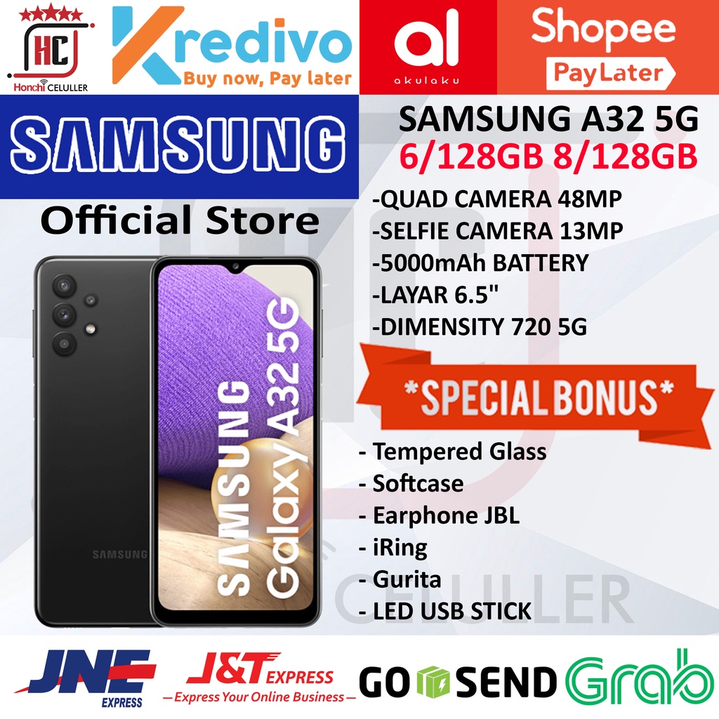 Jual SAMSUNG A32 5G RAM 8 ROM 128GB 8/128GB 6/128GB | Shopee Indonesia