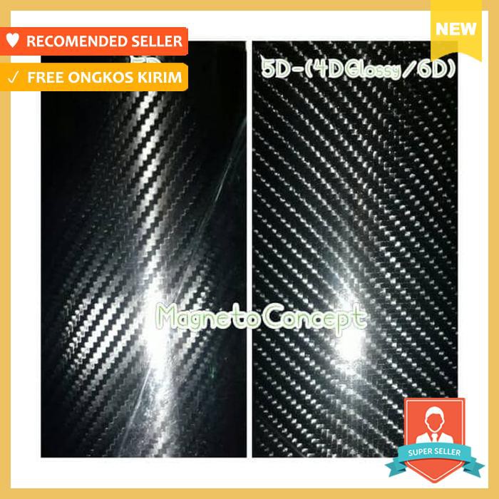 Jual STICKER CARBON 5D 6D 1/2 M | Shopee Indonesia