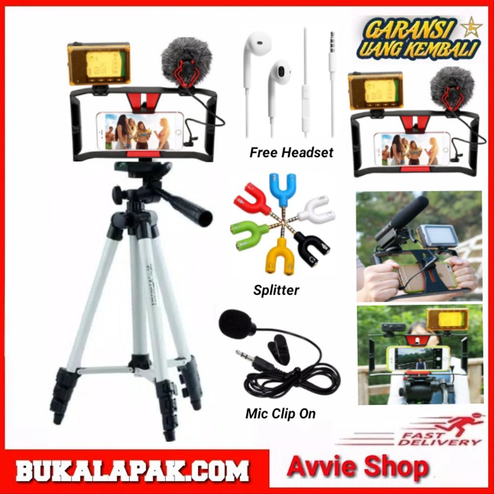 Jual Paket Lengkap Youtube Youtuber Vlog Vlogger Smule Alat Reka lop9 ...