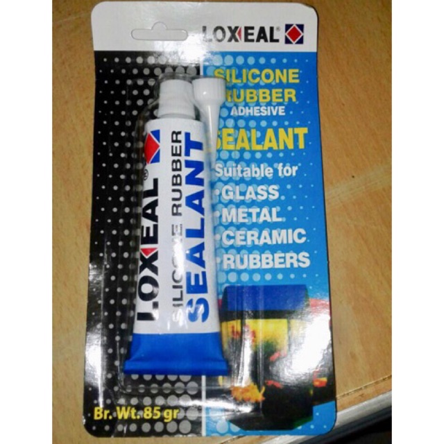 Jual Lem kaca lem sealant lem aquarium lem karet . Ukuran besar 85 gr ...