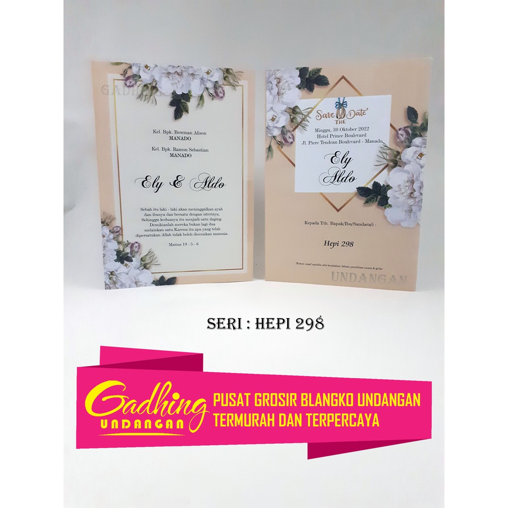 Jual Blangko Undangan HEPI 298 Harga Murah | Shopee Indonesia