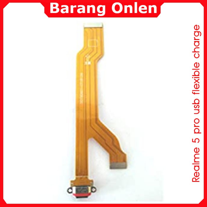 Jual Realme 5 Pro usb pcb board charge flexible konektor cas plugin ...