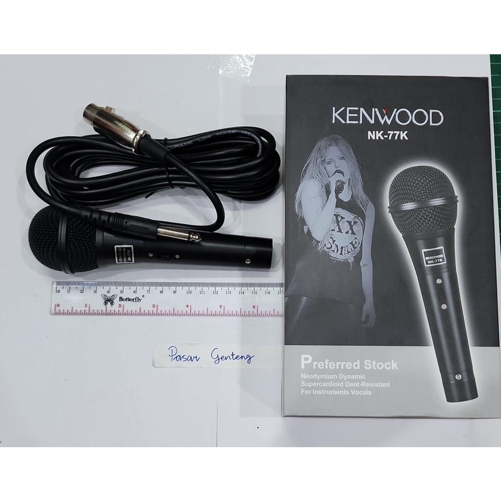 Jual mic karaoke /mic/mic kenwood nk-77 nk77k | Shopee Indonesia