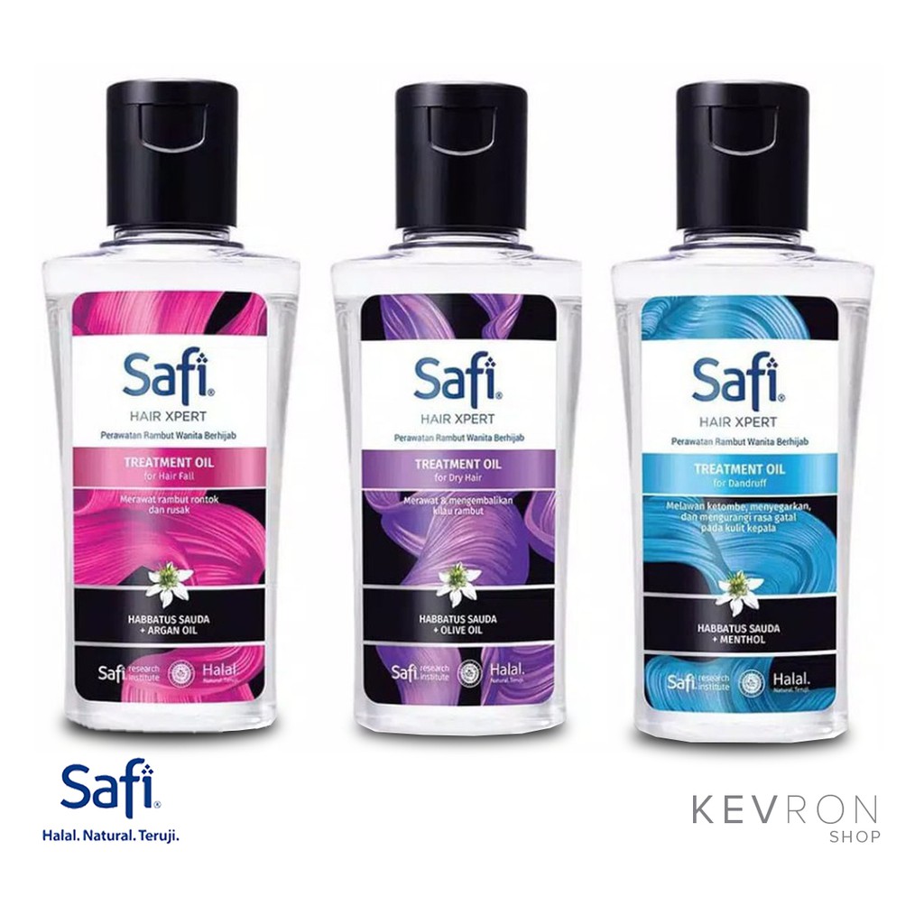 Jual Safi Hair Expert Treatment Oil 100ml (For Dry Hair/ For Dandruff ...