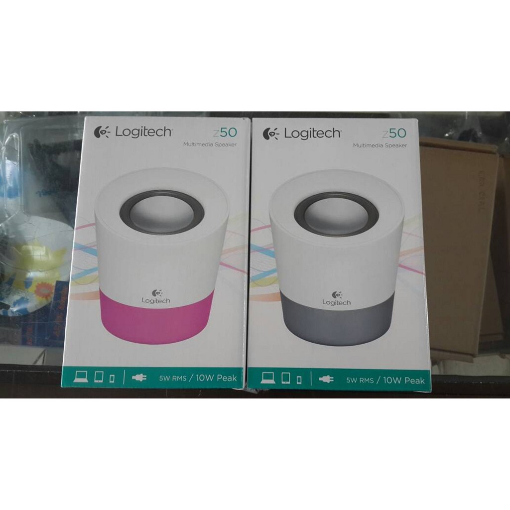 Jual LOGITECH Z50 MULTIMEDIA SPEAKER | Shopee Indonesia
