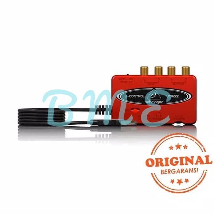Jual Behringer Uca222 Soundcard With Usb Audio Interface Original ...