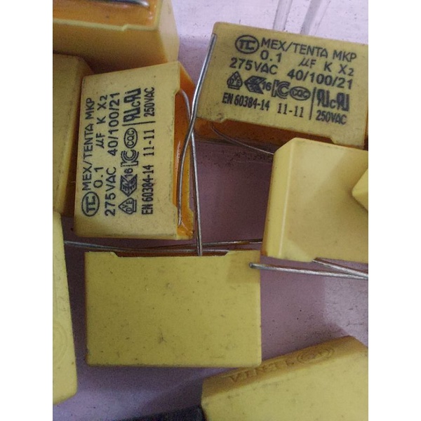 Jual kapasitor MKP 104 275V | Shopee Indonesia
