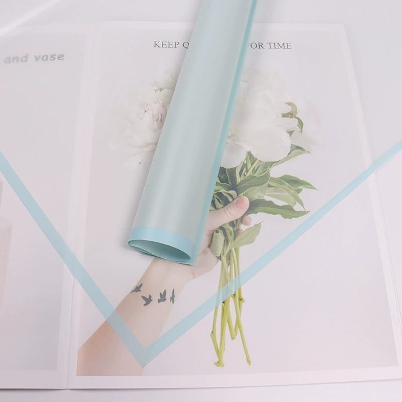 Jual [READY] Kertas Buket Bunga List Gold Flower Wrapping Cellophane ...