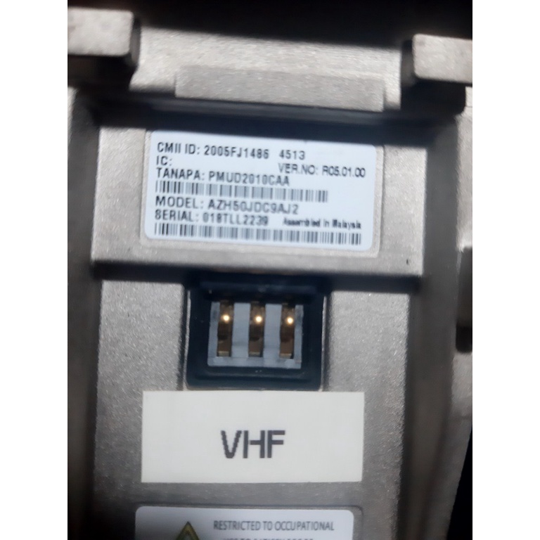 Jual HT MOTOROLA GP3188 VHF NORMAL BATERAI AWET Ht Motorola GP 3188 ...