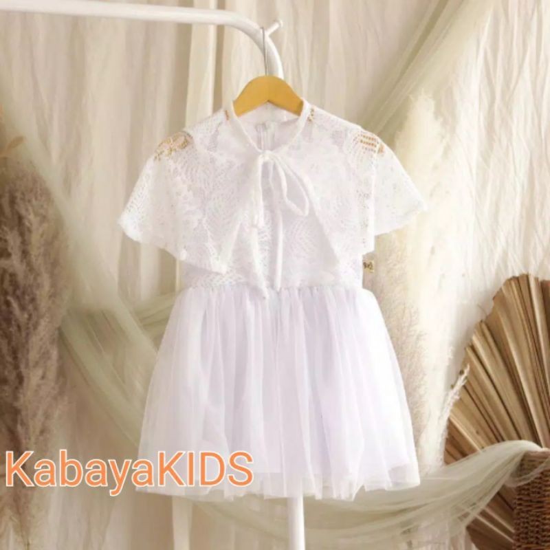 Jual Kebaya Dress Anak dan Bayi dengan Rok Tutu WARNA PUYIH | Shopee ...