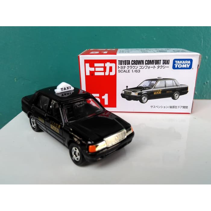 Jual Tomica No 51 Toyota Crown Comfort Taxi Diecast miniatur mobil takara tomy reguler murah ...