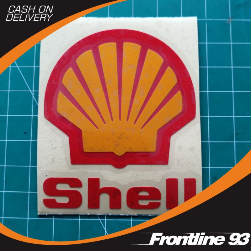 Jual Sticker Cutting SHELL LOGO - stiker Shell- stiker racing - stiker ...