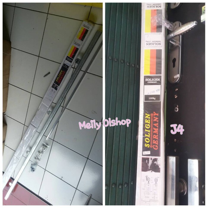 Jual Rel Pintu Geser Soligen J4 2,1M (2100Cm) / Rel Sleding Termurah ...
