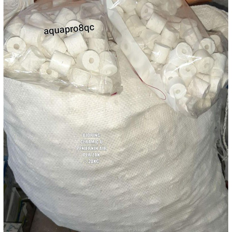 Jual Bioring Keramik/ Ceramic Ring Super (Bio Ring) Per 19 hingga 20Kg ...