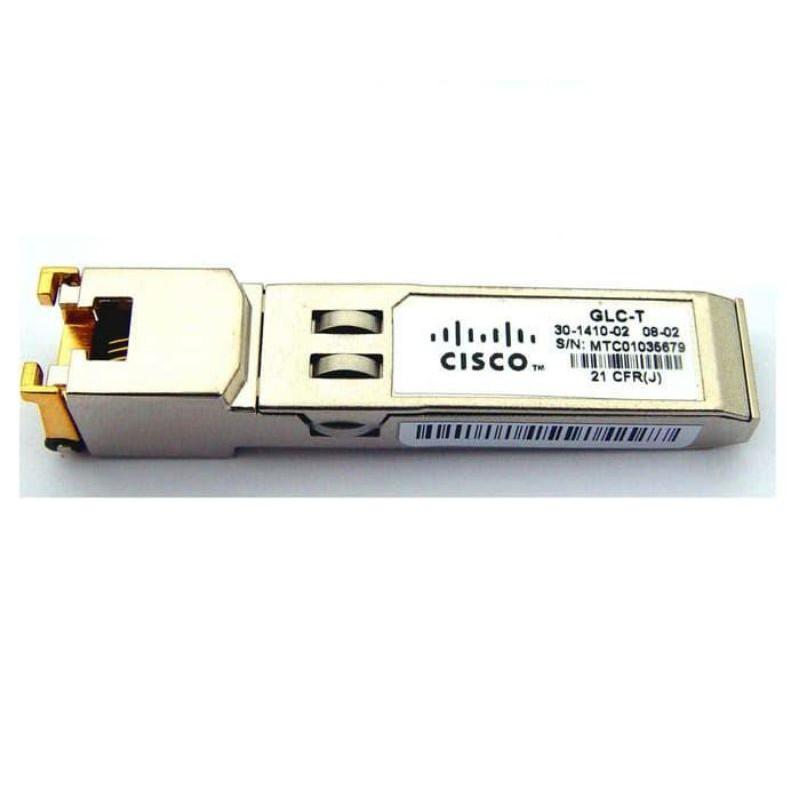 Jual Cisco GLC-T/ GLC-TE (SFP-T) 10/100/1000 (Gigaethernet) | Shopee ...
