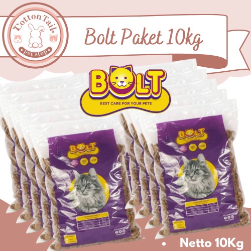 Jual Bolt Makanan Kucing 800g (10Pack) | Shopee Indonesia