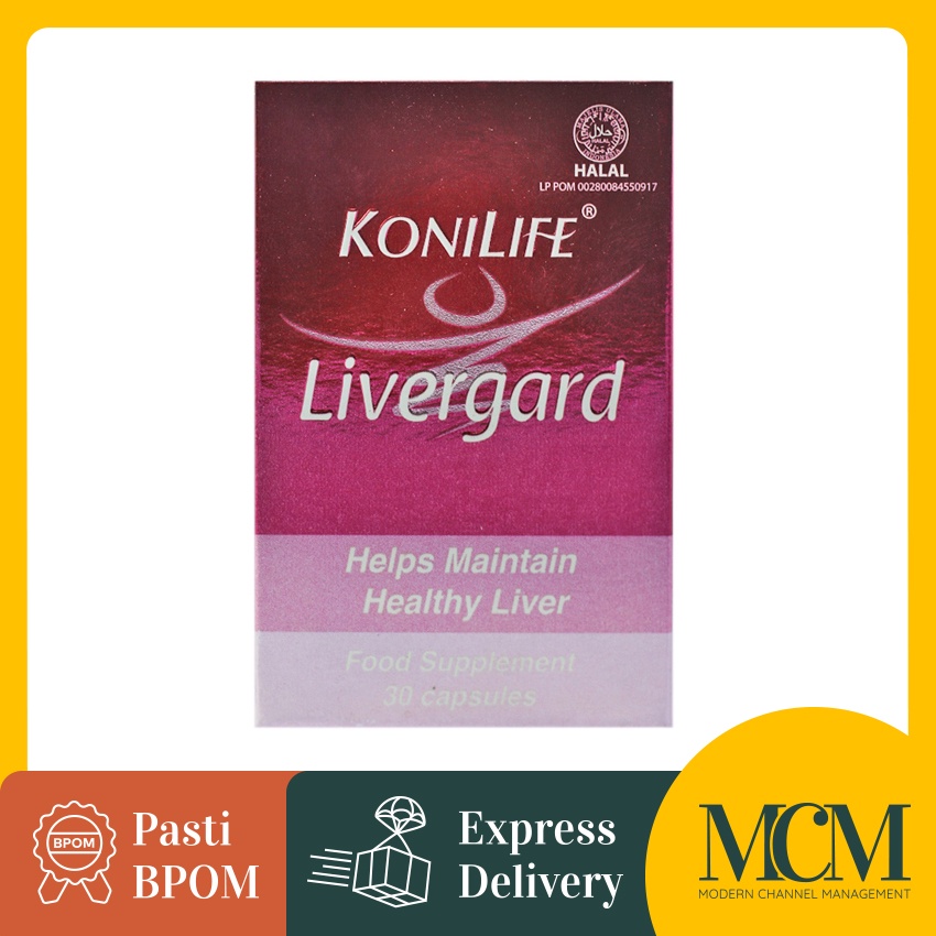Jual Obat Konilife Livergard - 30 Kapsul - Memelihara Kesehatan Hati ...