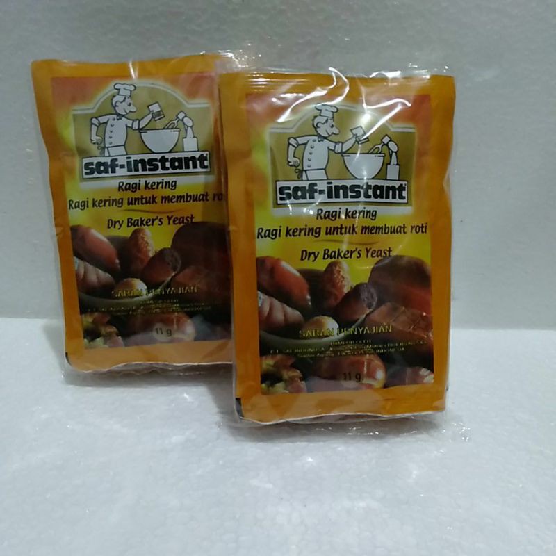 Jual saf instan sachet 11g kemasan baru | saf instant | ragi instant ...