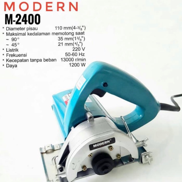 Jual Mesin Potong Keramik Ubin / Marble Cutter Modern M2400 | Shopee ...