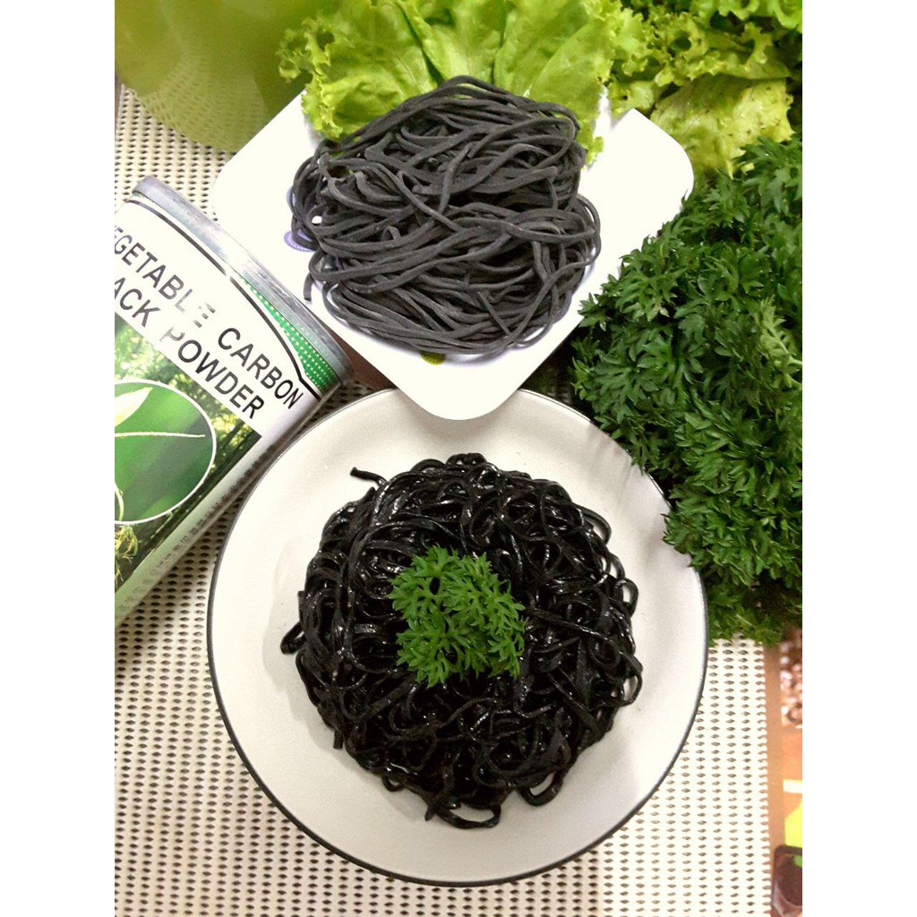 Jual Emiku Mie Hitam Mentah Siap Pakai 1KG Bulat / Gepeng | Shopee ...